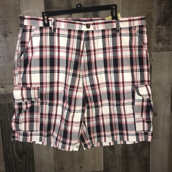 Austin Clothing Co. | Shorts | Nwt Austin Clothing Plaid Cargo Shorts ...